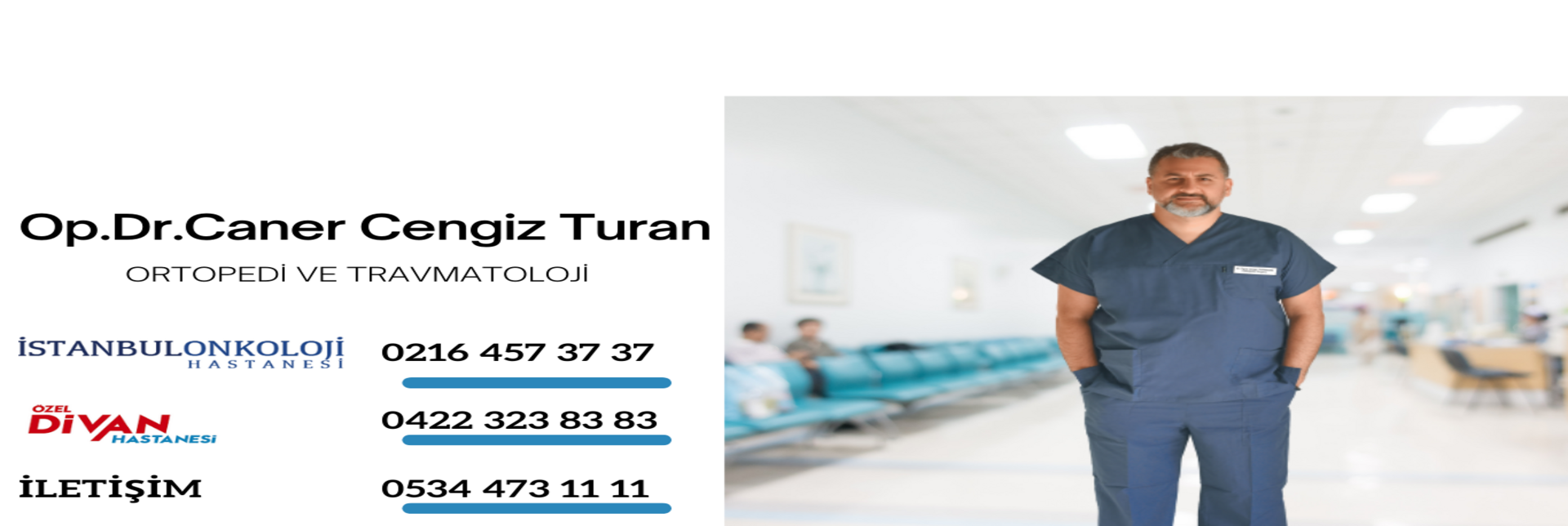 Op.Dr. Caner Cengiz Turan | Ortopedi ve Travmatoloji Uzmanı